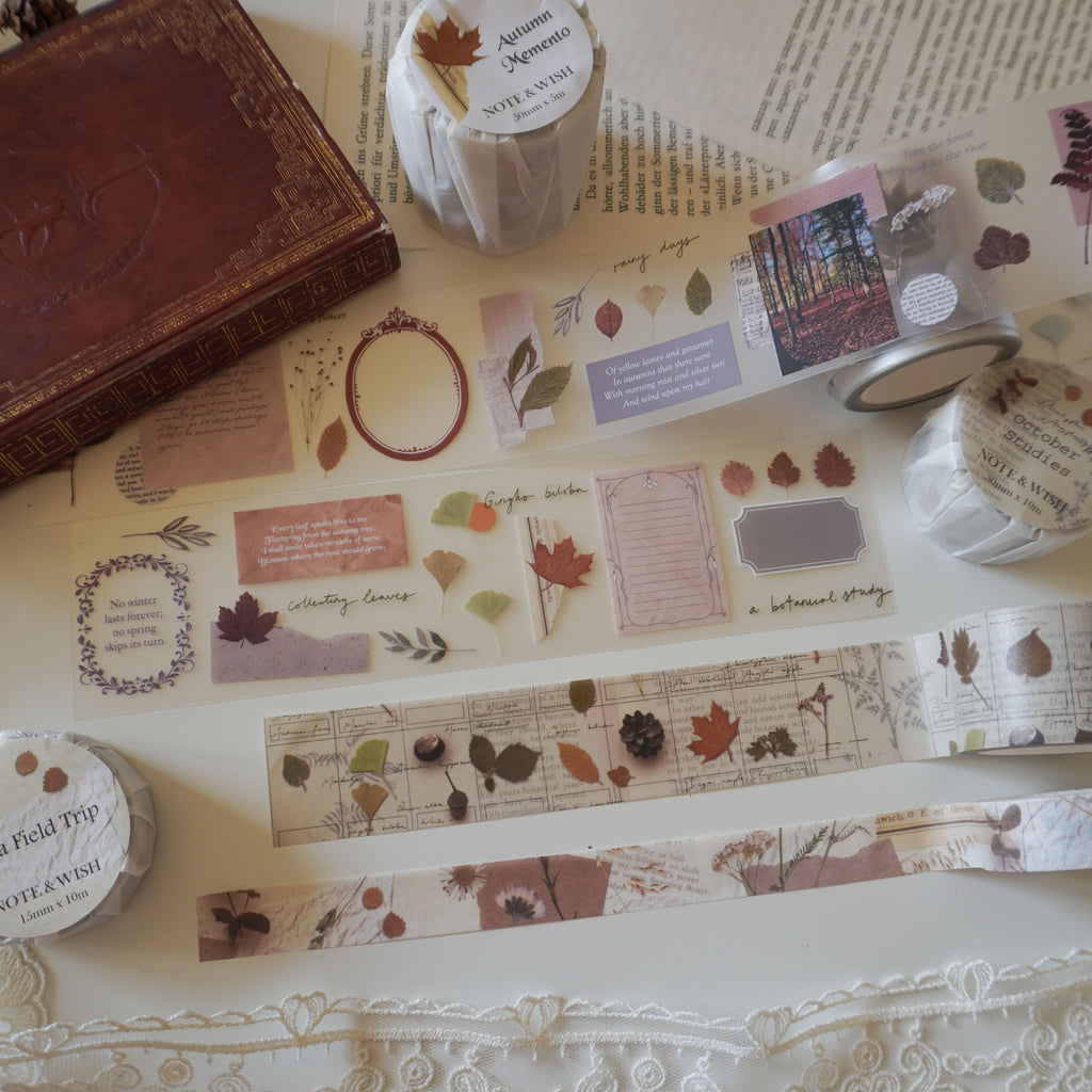 Note & Wish - Original design washi tapes and sealing stamps– Note And Wish