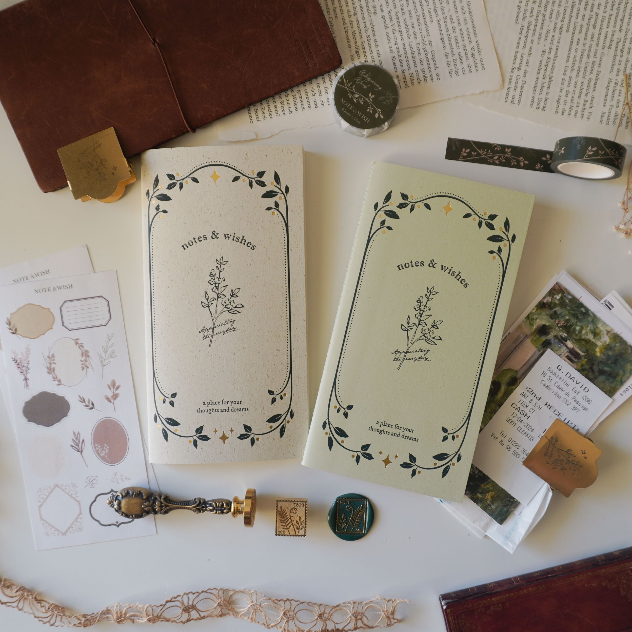 Note & Wish - Original design washi tapes and sealing stamps– Note And Wish