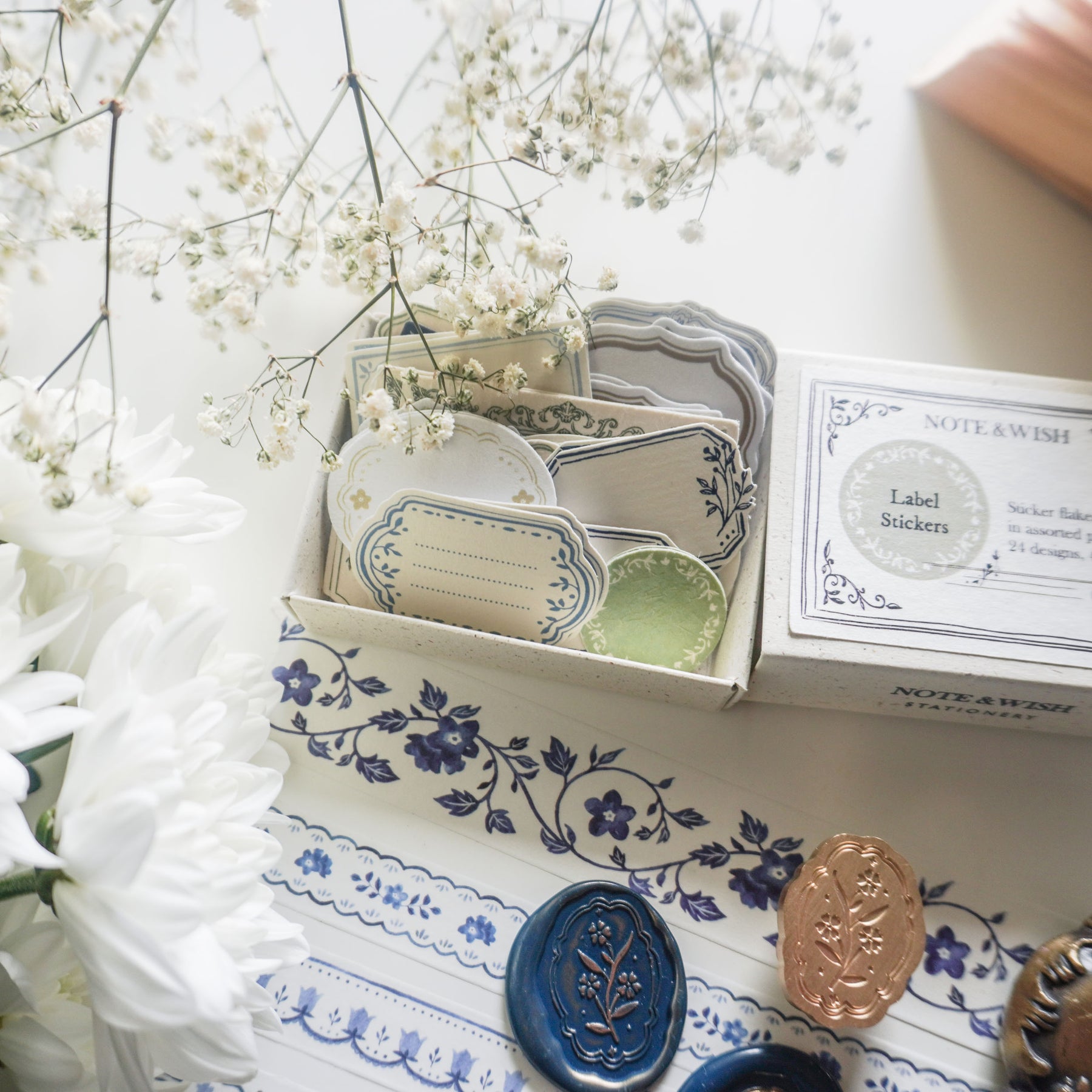 Note & Wish - Original design washi tapes and sealing stamps– Note And Wish