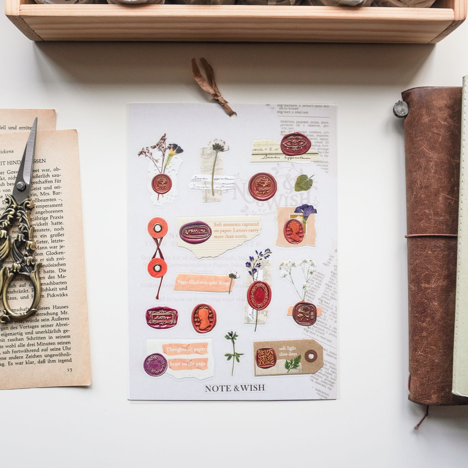 Note & Wish - Original design washi tapes and sealing stamps– Note And Wish