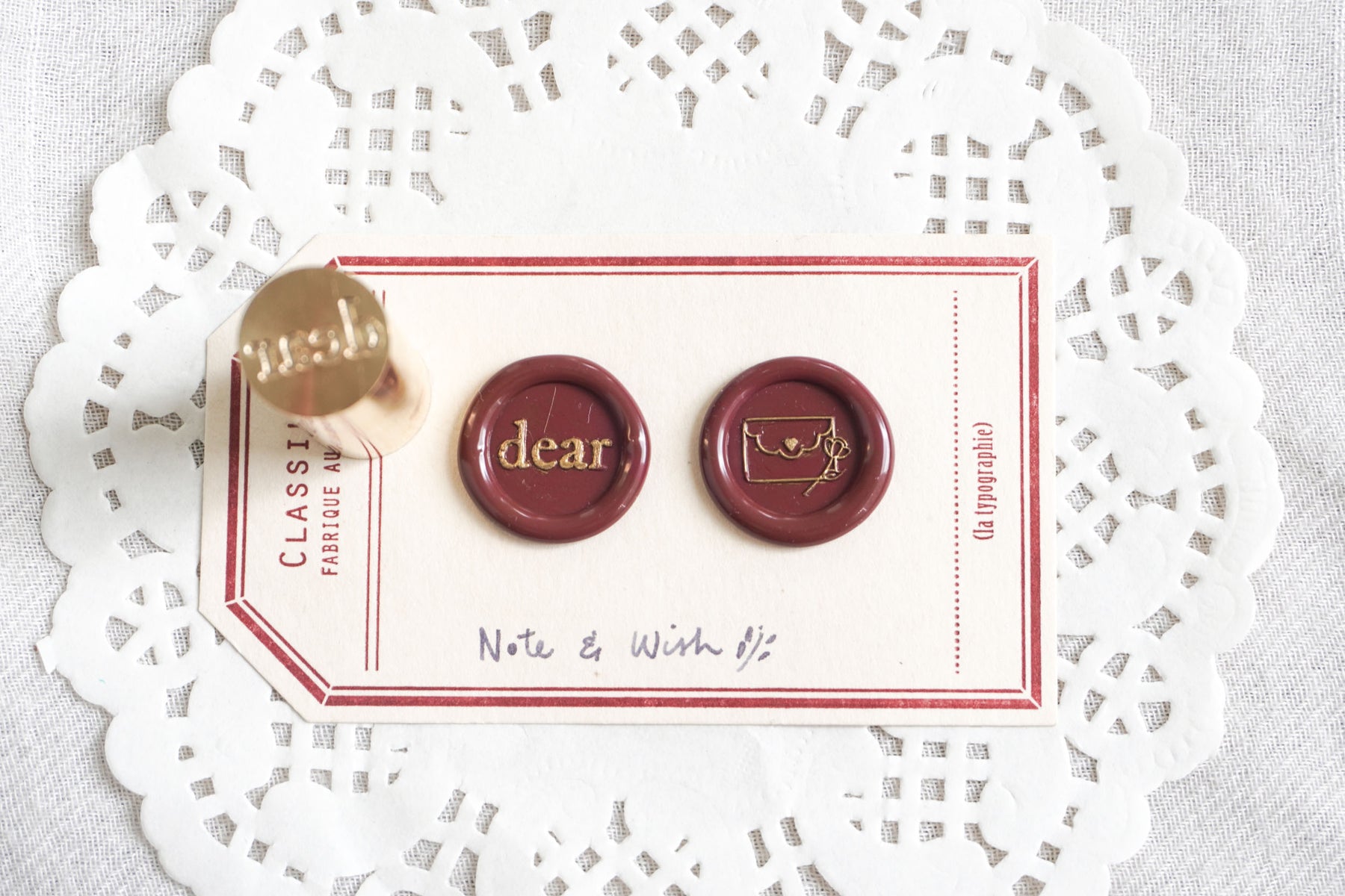 Note & Wish - Original design washi tapes and sealing stamps– Note And Wish