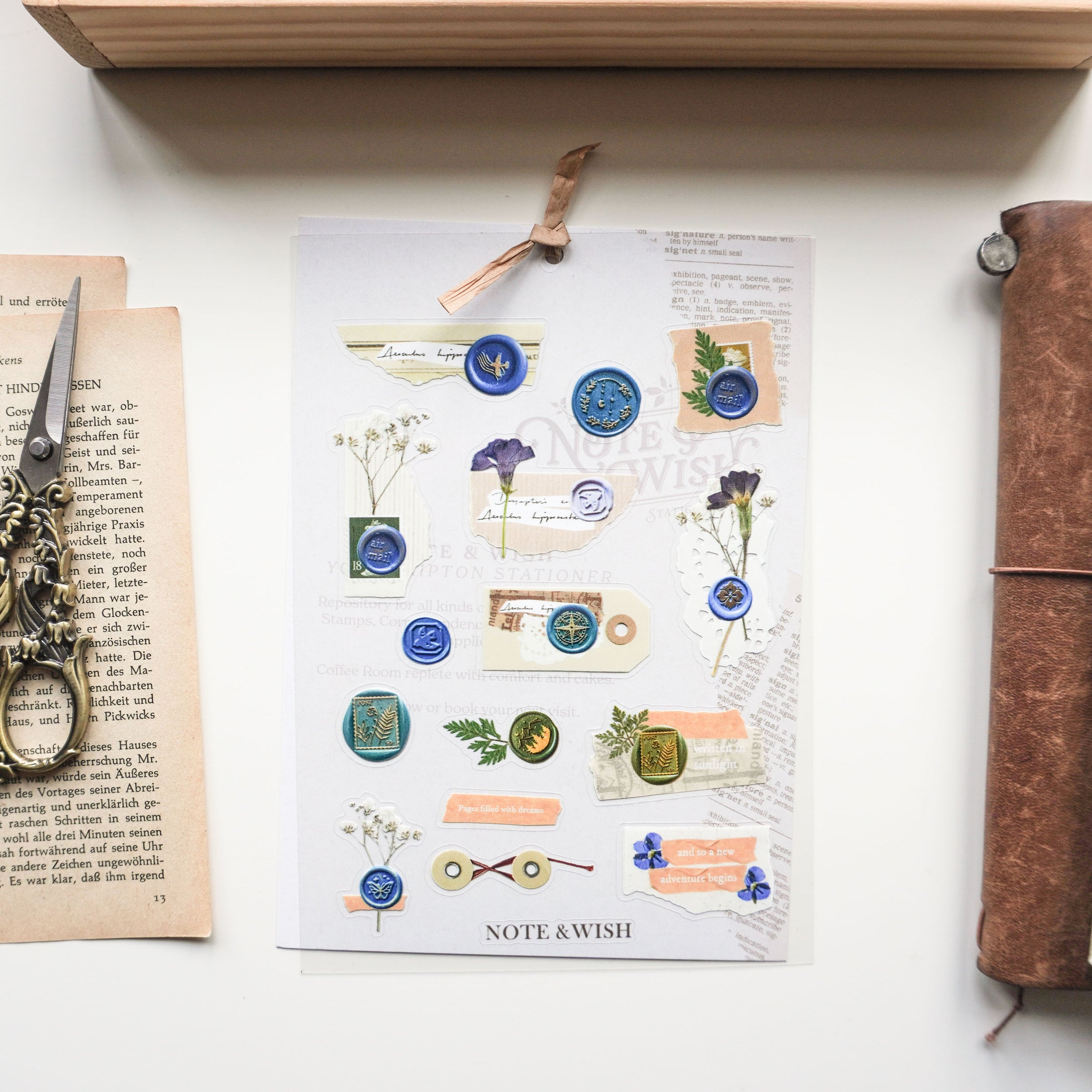 Note & Wish - Original design washi tapes and sealing stamps– Note And Wish